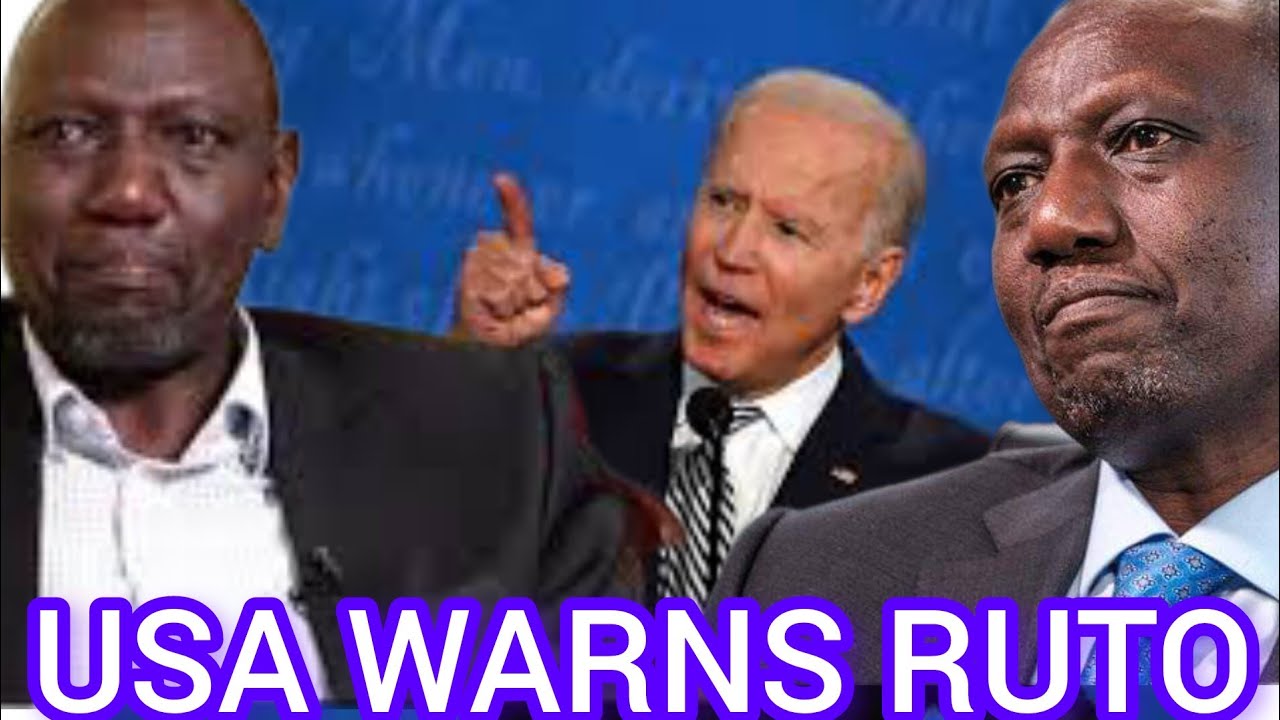 USA sends strong warning to RUTO😭😭😭🔥🔥🔥 - YouTube