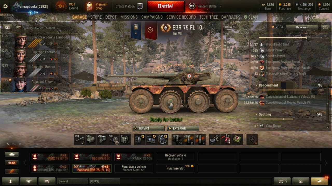 WOT - Wheeled Vehicles - Enhanced Suspension - YouTube