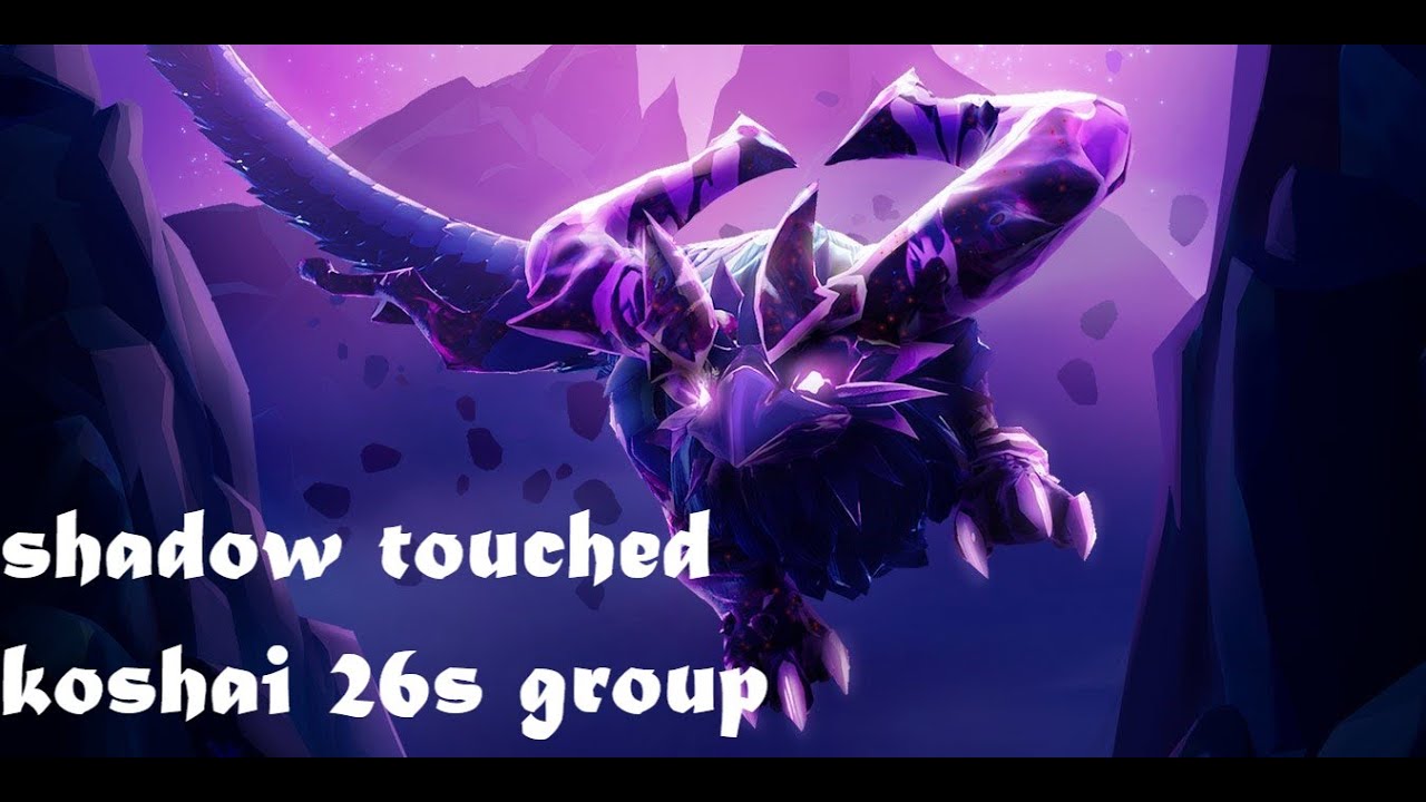 shadow touched koshai dauntless trial (26s groups) - YouTube