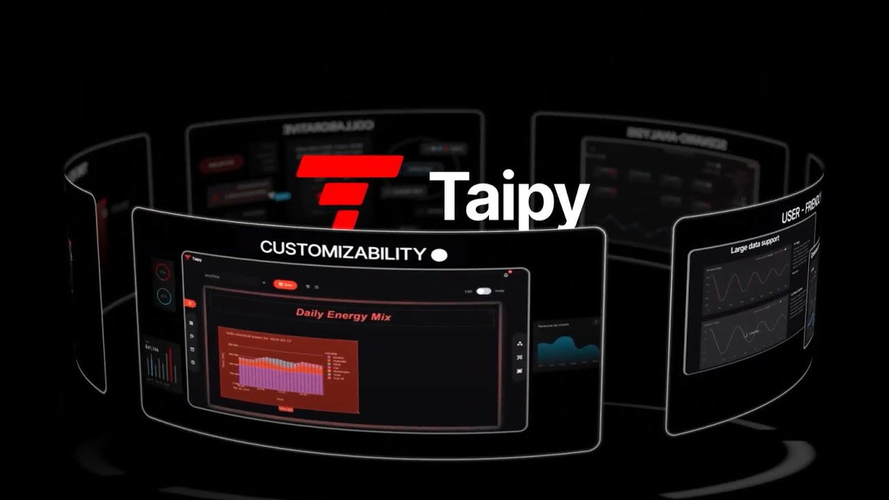 Discover Taipy The Ultimate Open Source Python App Builder For Data And Web Applications Youtube