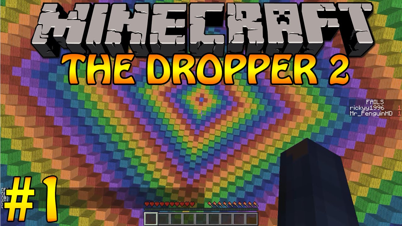 Minecraft: THE DROPPER 2 | Minecraft Multiplayer Map w/ RicksterGAMES ...