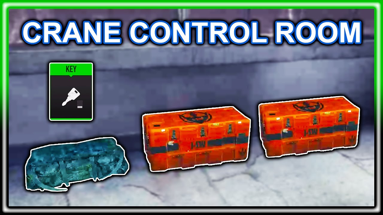 Crane Control Room Location DMZ - YouTube