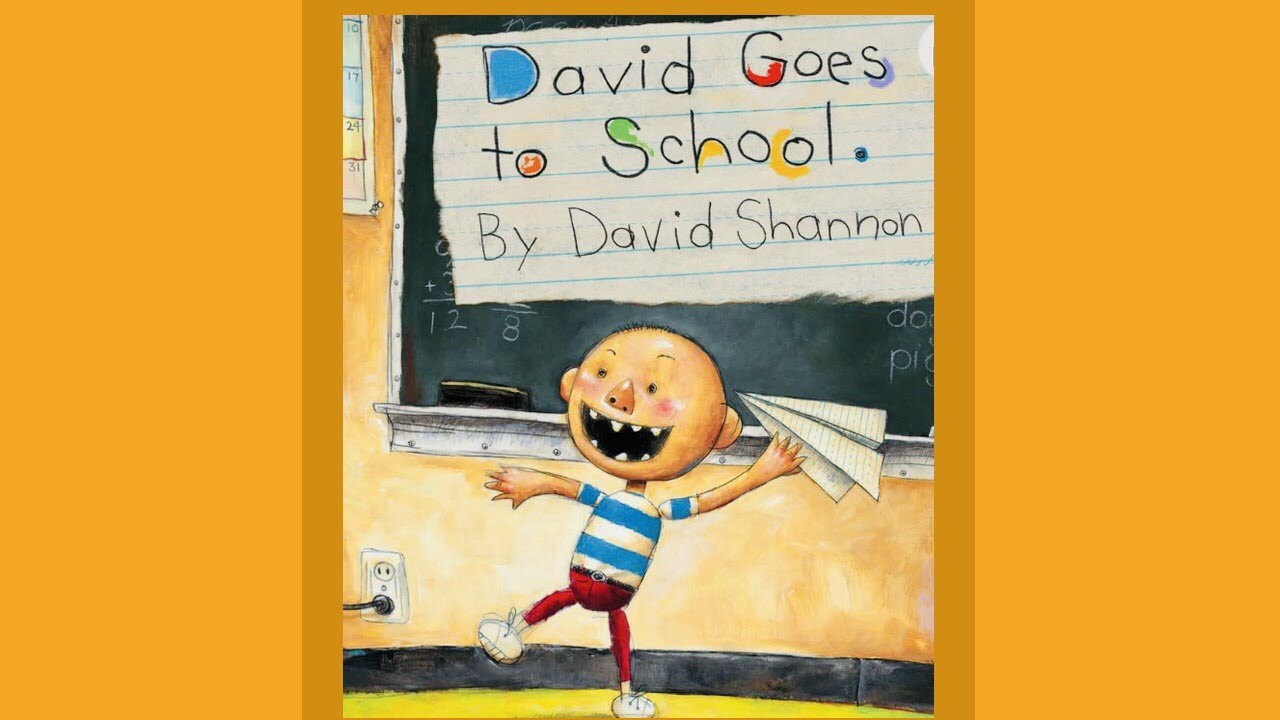 Kids book read aloud:David Goes To School By David Shannon - YouTube