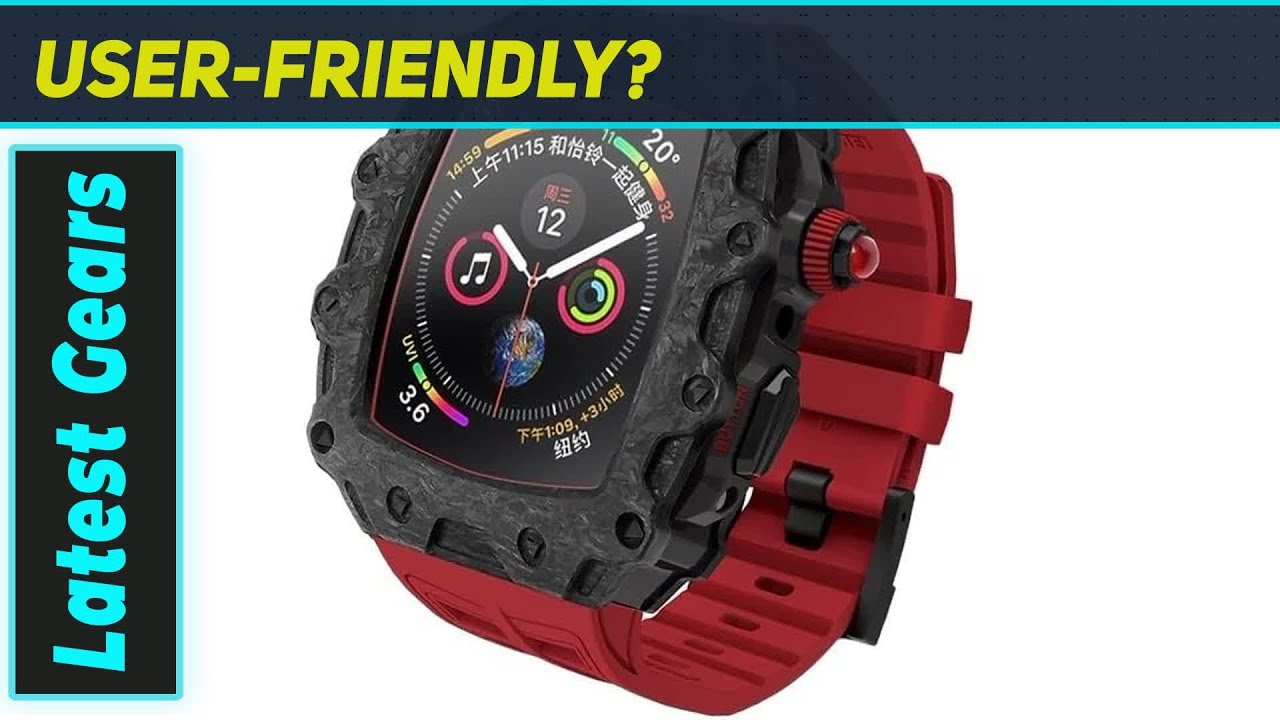 Ultimate Apple Watch Upgrade? Carbon Fiber Case & Silicone Band Test ...