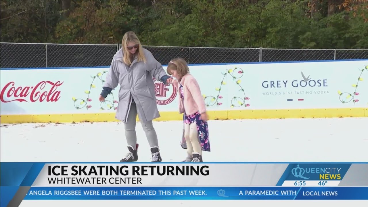 Ice skating, winter activities return to Whitewater Center - YouTube