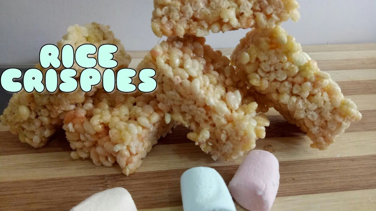 3 INGREDIENTS RICE CRISPIES MALLOW | EASY RICE CRISPIES RECIPE - YouTube