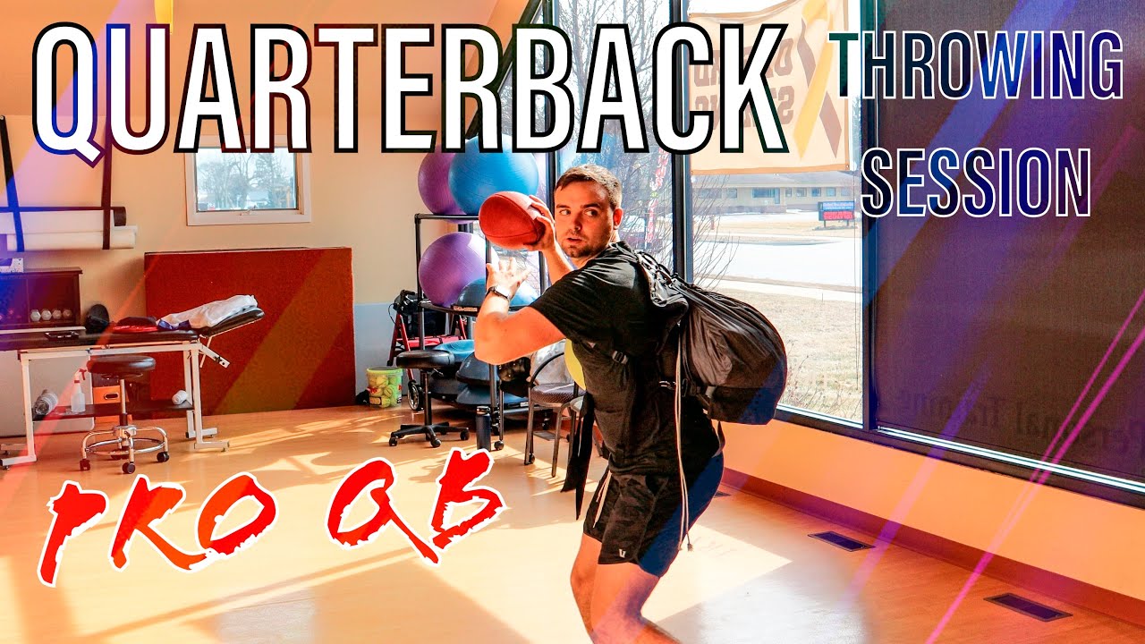 Football QB Throwing Mechanics Session: PRO Quarterback - YouTube