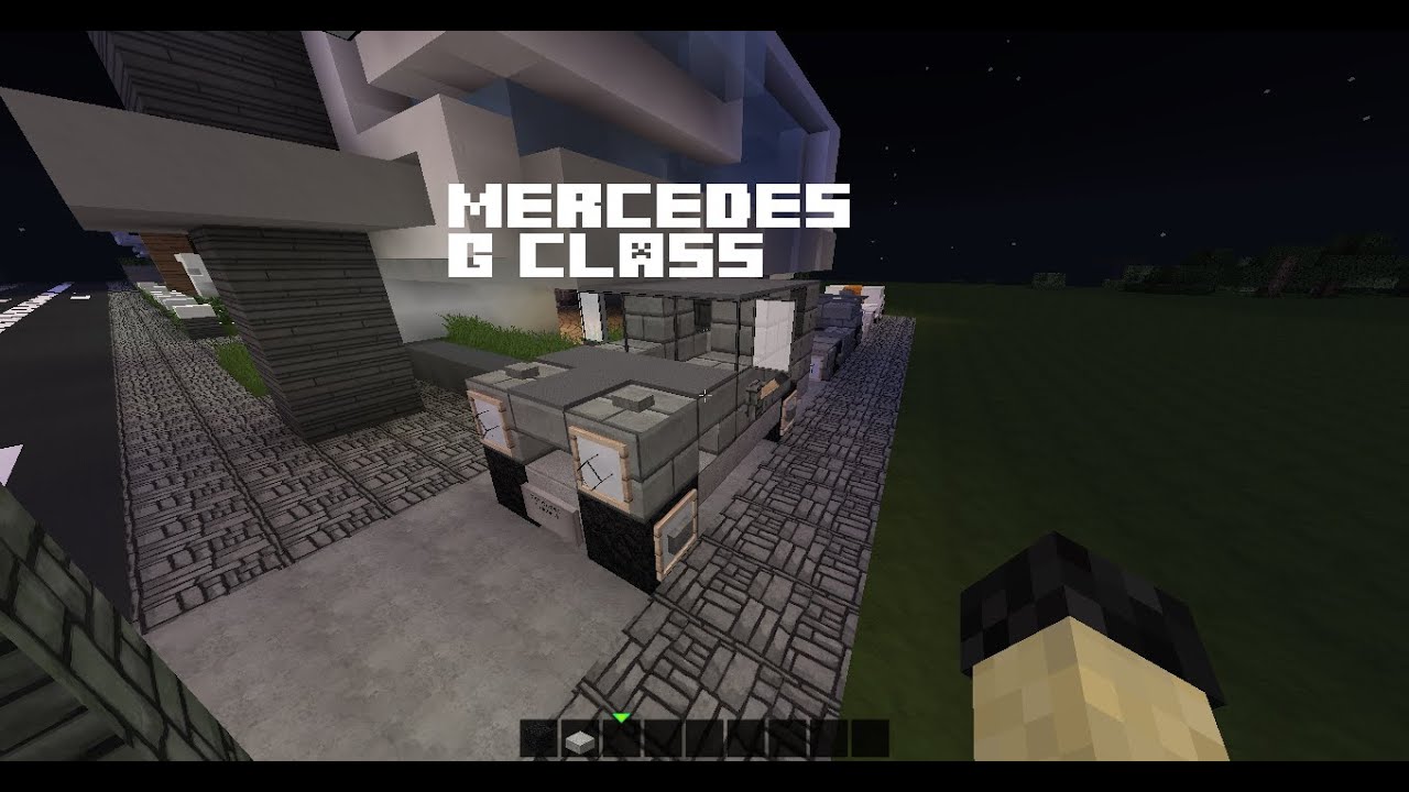 Minecraft Tutorial | Mercedes-Benz G Class - YouTube