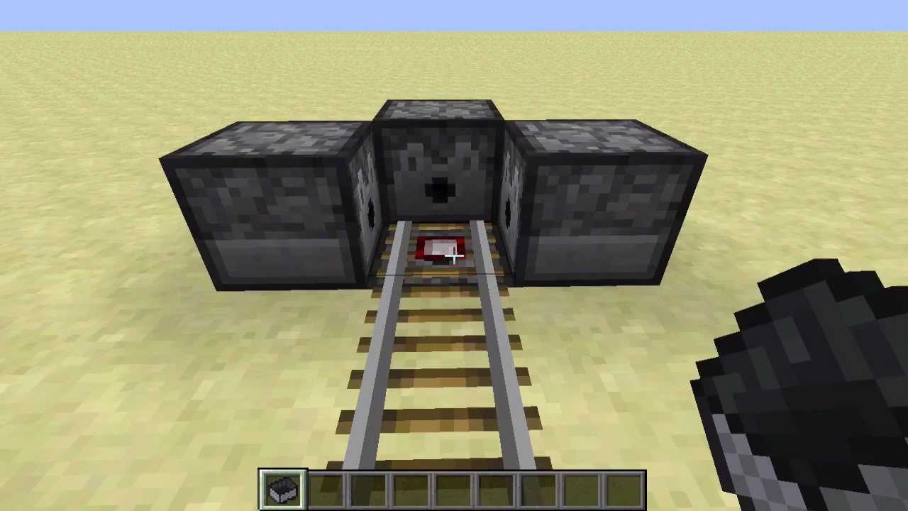 Infinite Minecart Booster - YouTube