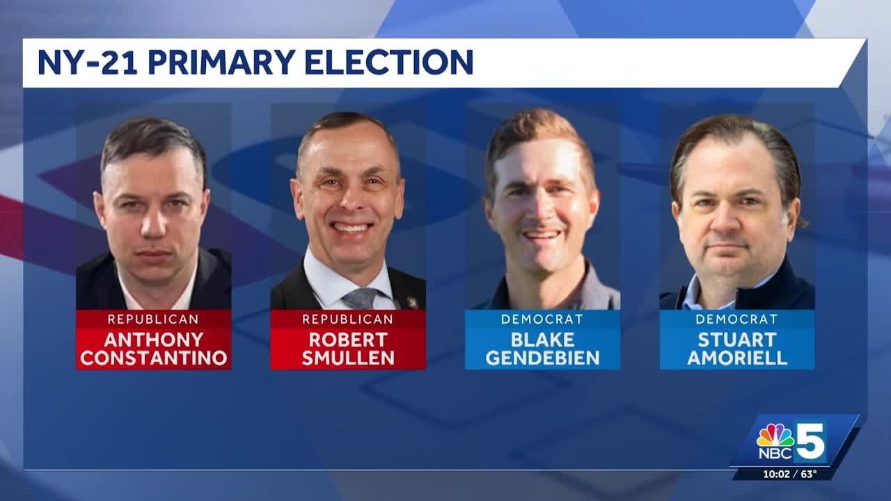 Primary Day arrives for NY-21 as four candidates seek spot on November ...