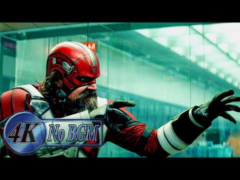 Alexei Helps Melina Crash the Red Room Fight Scene [No BGM] | Black Widow