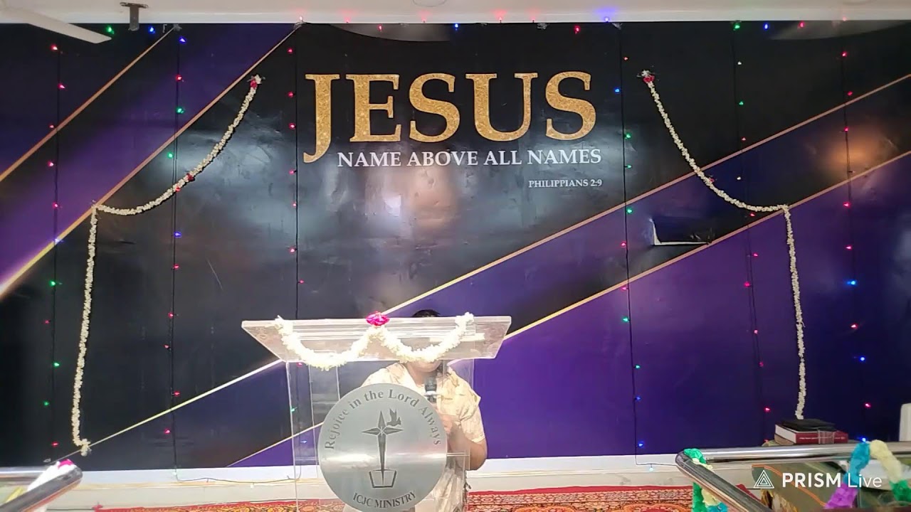 Live streaming of ICJC CHENNAI - YouTube