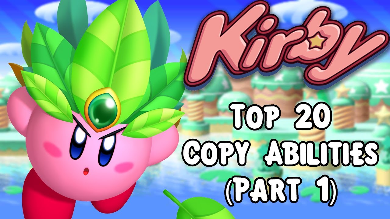 Top 20 Kirby Copy Abilities (Part 1) - YouTube