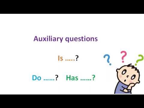 How to ask auxiliary questions. - YouTube