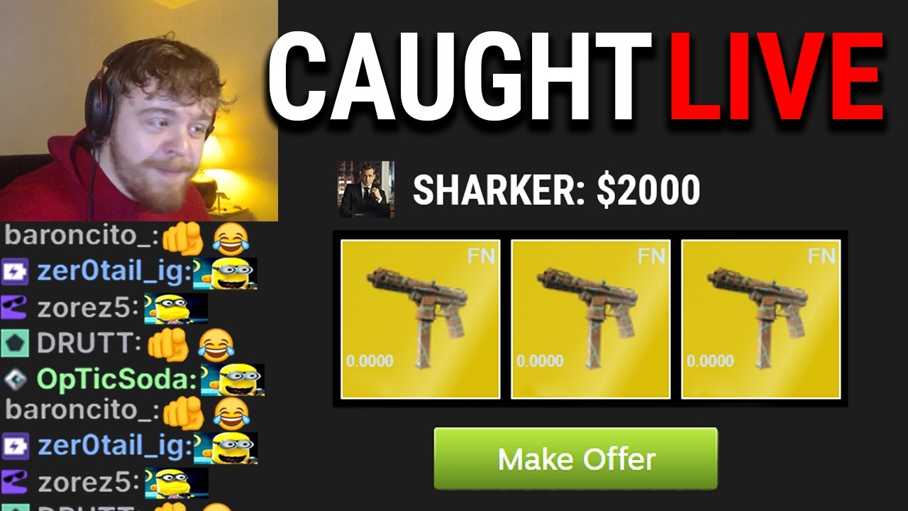 exposing cs2 sharker LIVE - YouTube