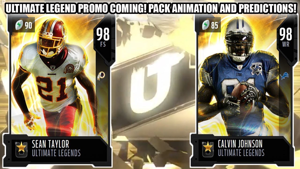 ULTIMATE LEGEND PROMO COMING! PACK ANIMATION AND PREDICTIONS! | MADDEN ...