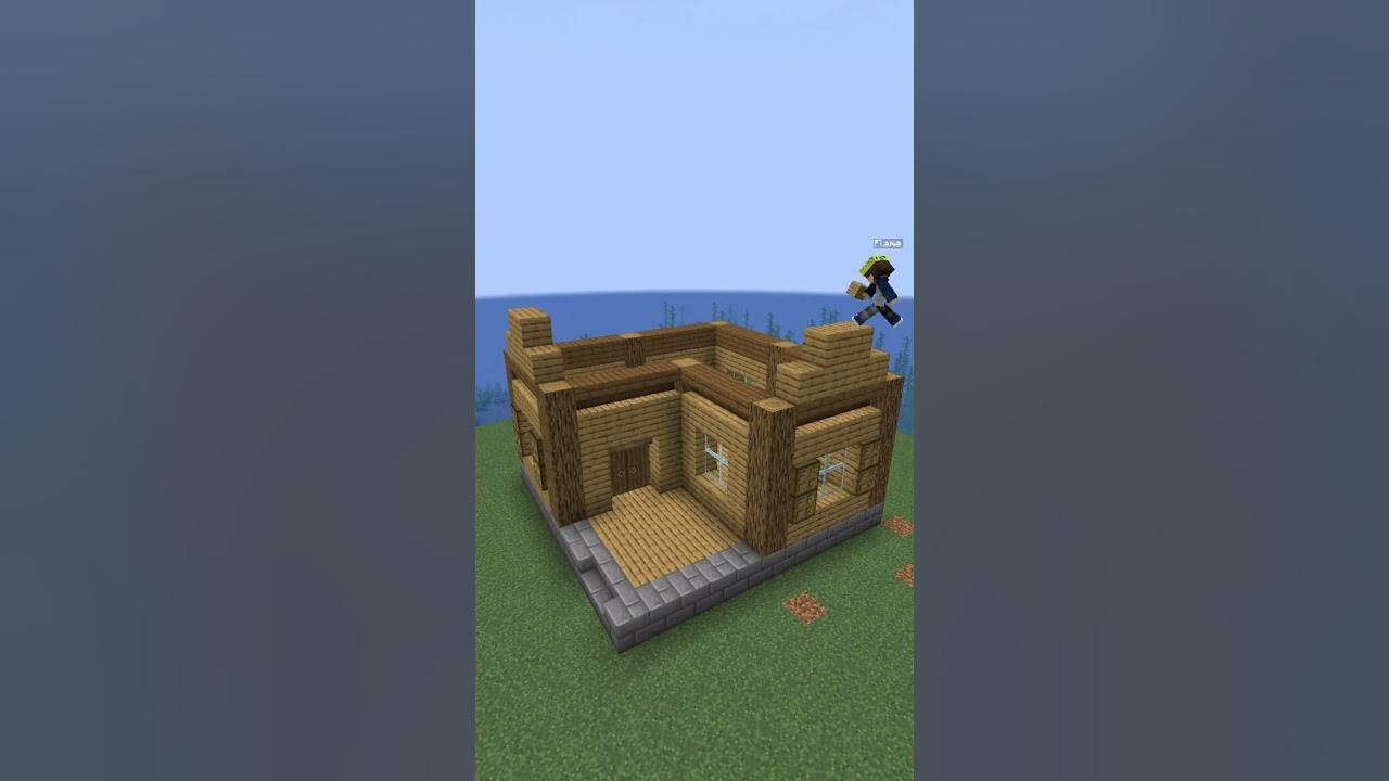 Minecraft how to bulid a simple and easy house - YouTube