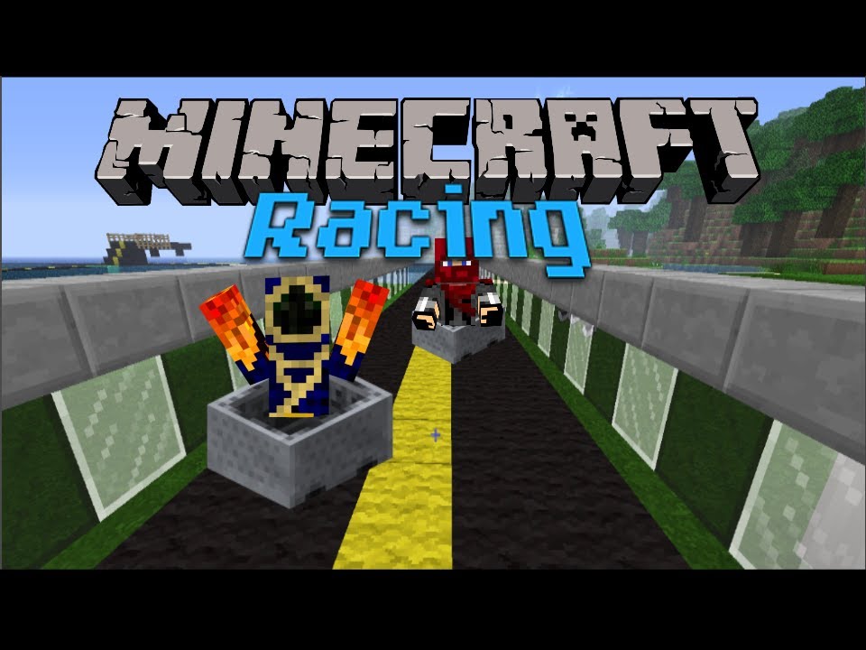 Minecraft Racing Mini-Game Showcase! - YouTube