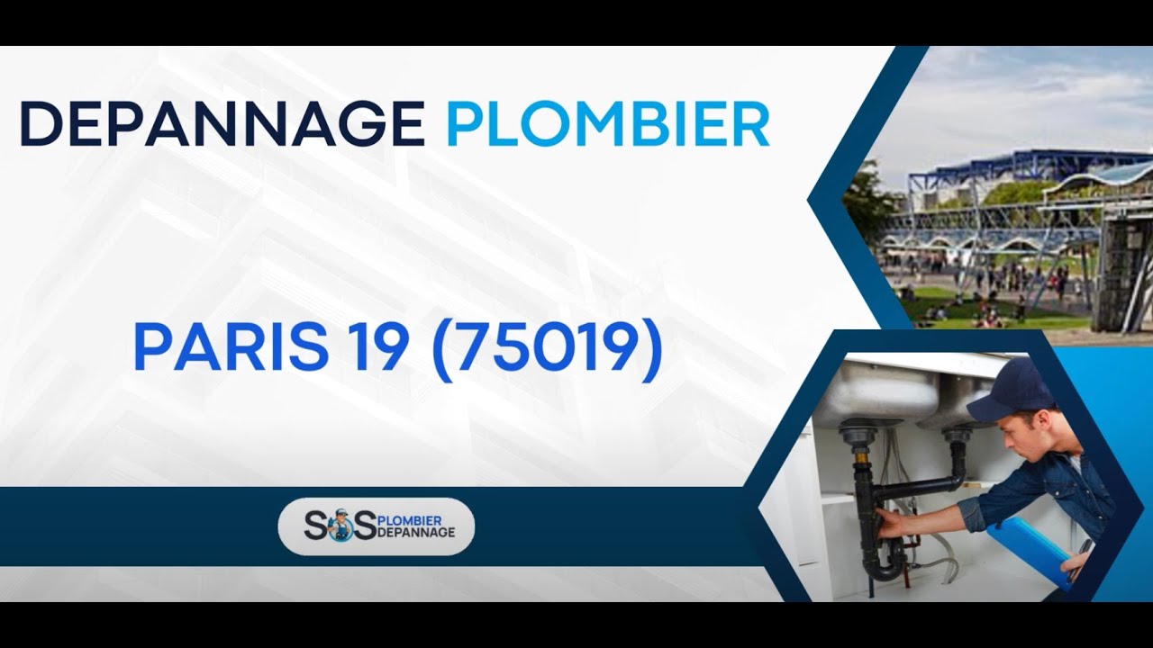 Dépannage plombier Paris 19 (75019) - 07 57 90 38 00 - 24/7 - YouTube