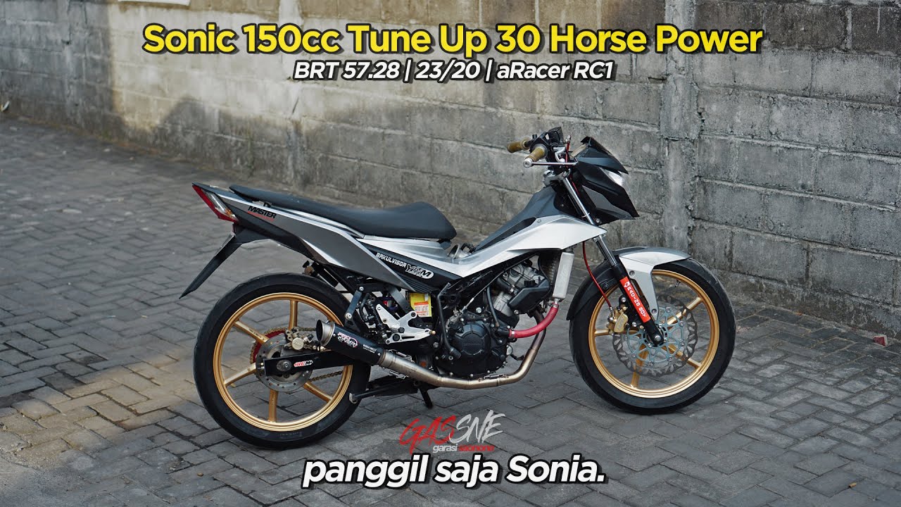 Review Sonic 150cc Tune Up 30+ Horse Power - YouTube