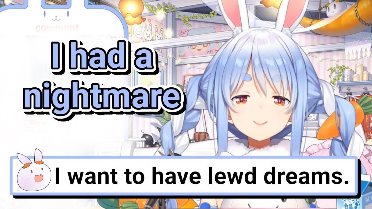 Usada Pekora - Scary Dream Talk Suddenly Turns to Lewd Dream Talk ...