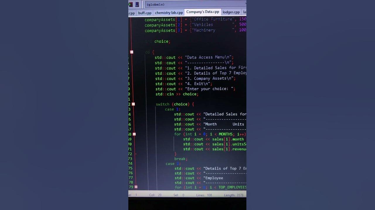 Company Data C Codelife Codemasters Coderstokyo Codinglife Codingninja Coding Coders