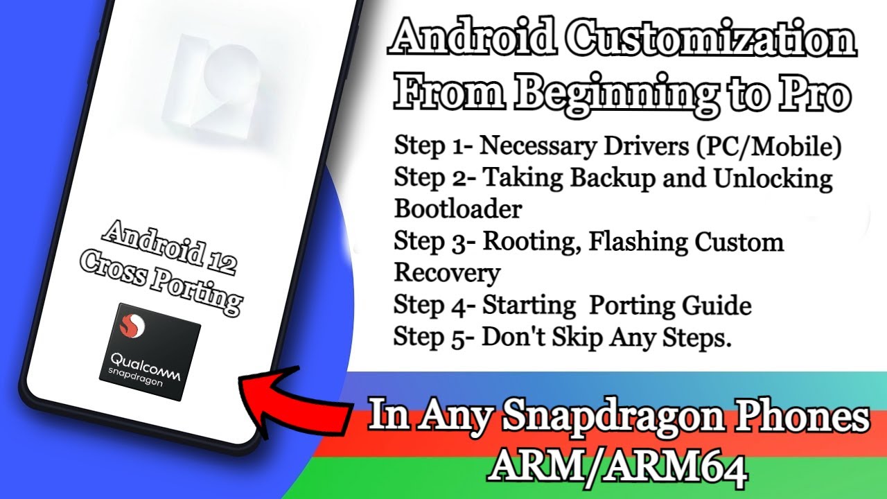 Android Customization In Snapdragon Phones ARM/ARM64 With Cross Porting ...