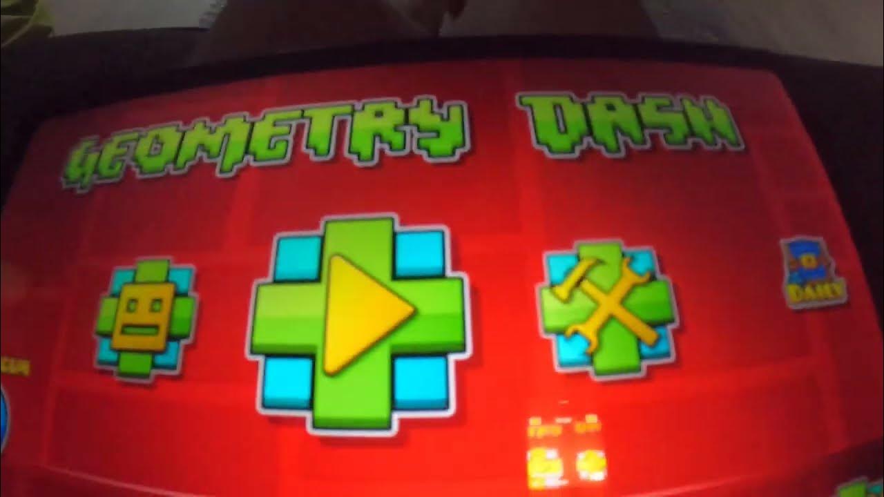geometry dash game play - YouTube