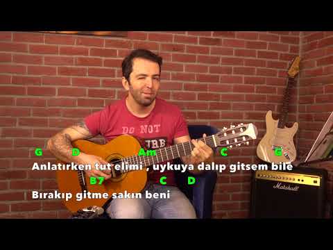 BANA BİR MASAL ANLAT BABA Akor, Arpej  ve Ritim - Gitar Dersi