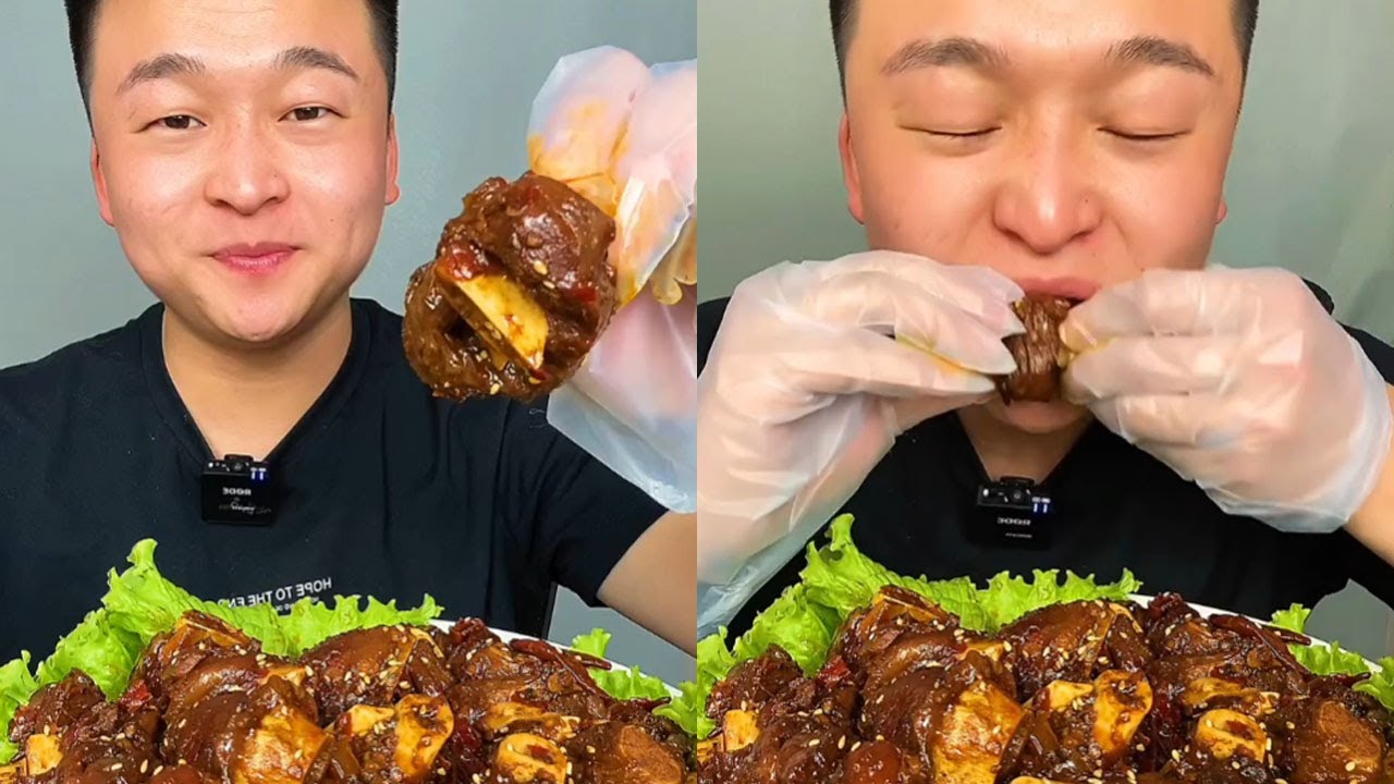 Eat the spicy lamb shank, it’s all meat and it’s so delicious - YouTube