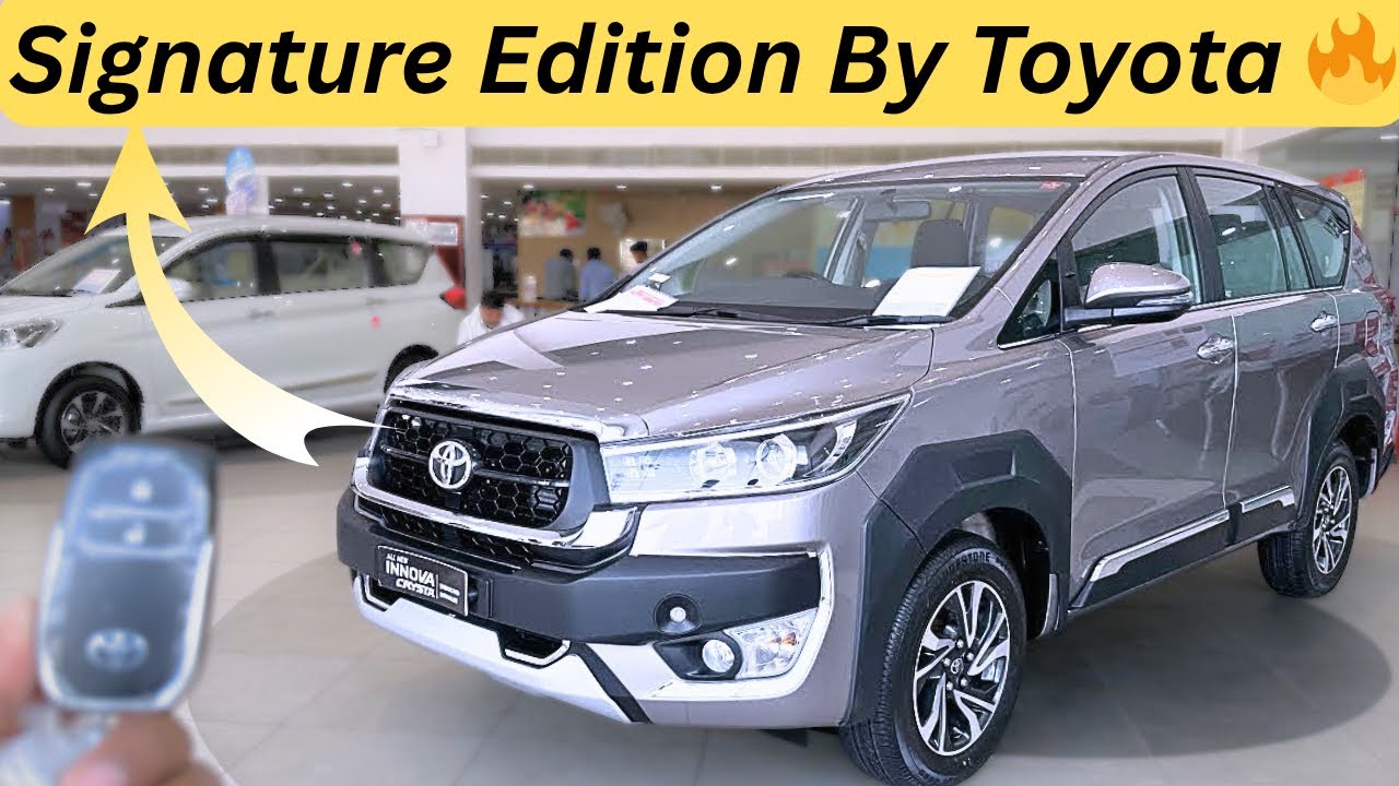 Toyota Innova Crysta 2.4 VX Model best VFM | Innova Crysta Signature ...