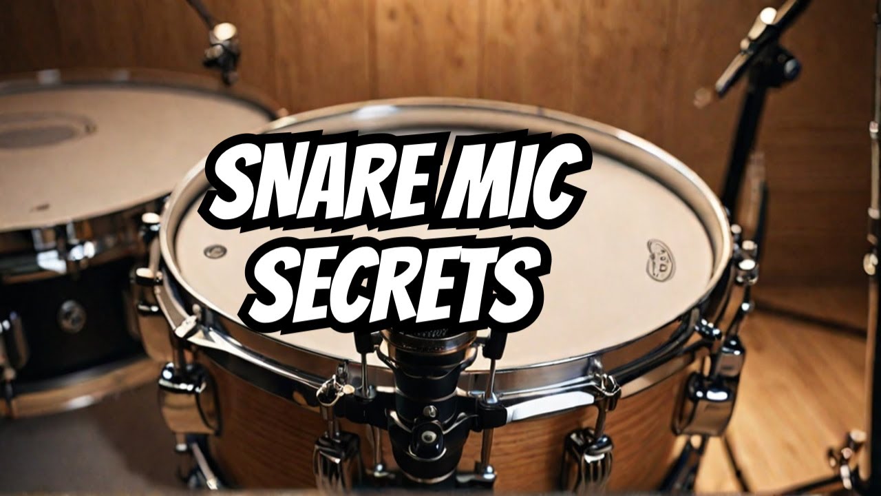 Snare Mic Placement: How it Affects Your Sound - YouTube