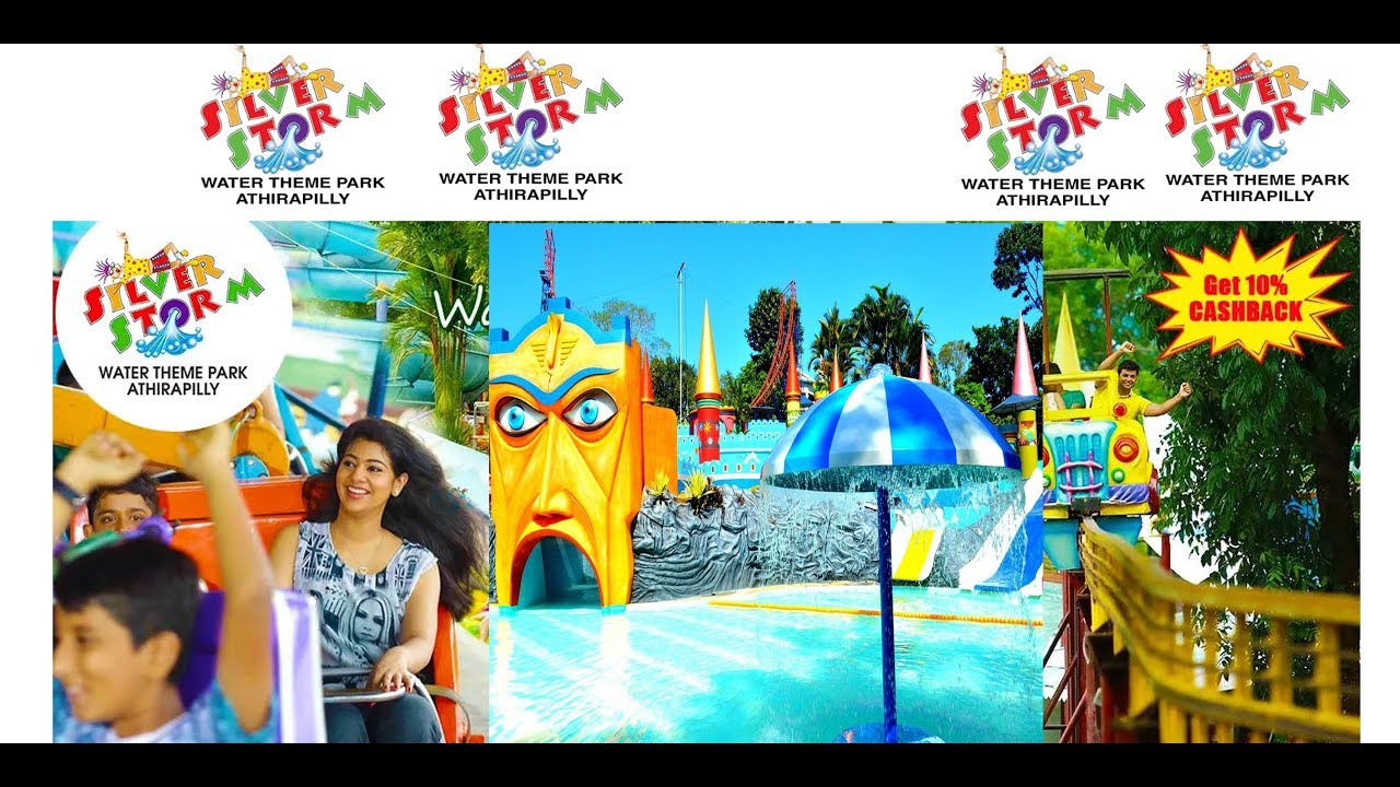 SILVER STORM WATER THEME PARK || SNOW WORLD ATHIRAPPILLY - YouTube