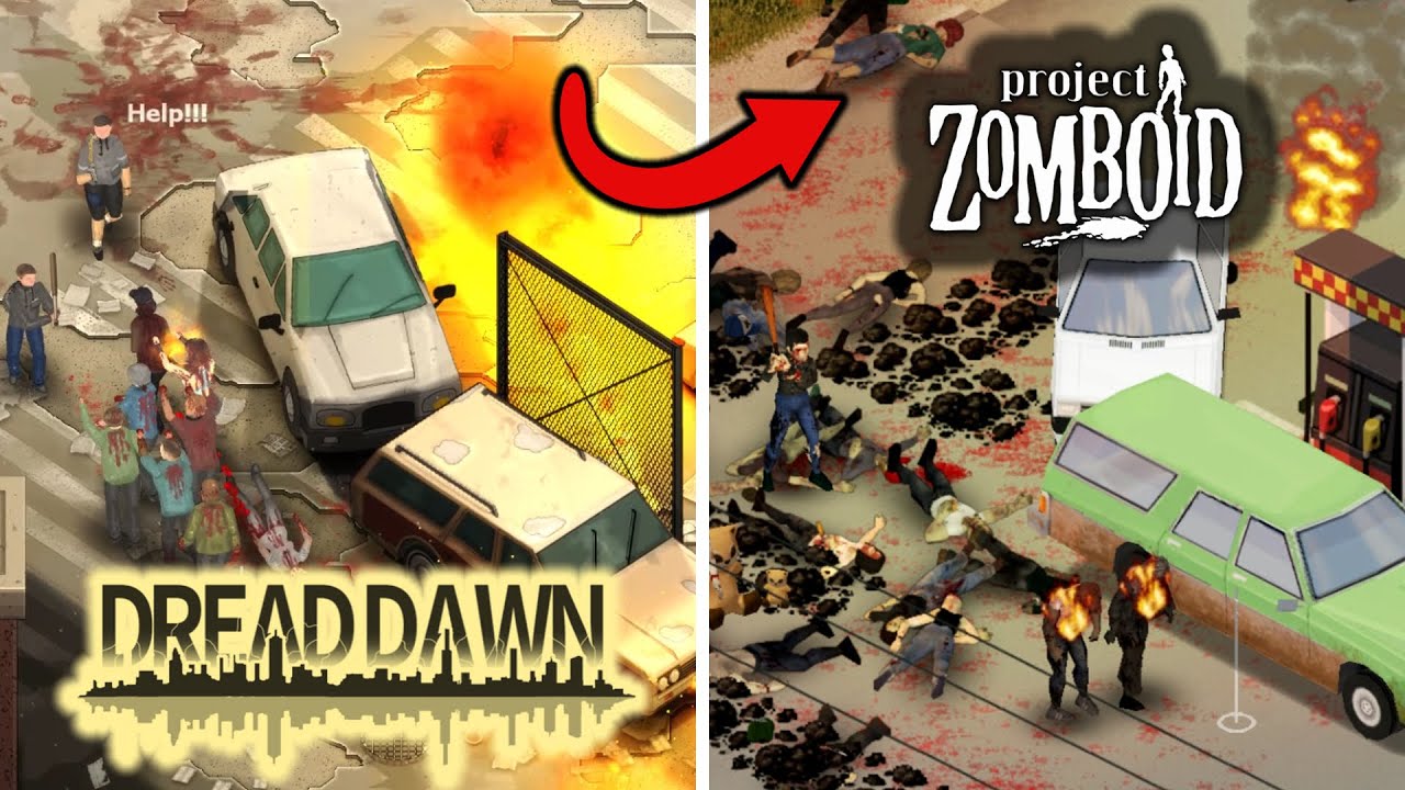 Project Zomboid vs Dread Dawn | Which is the Better Zombie Game? - YouTube