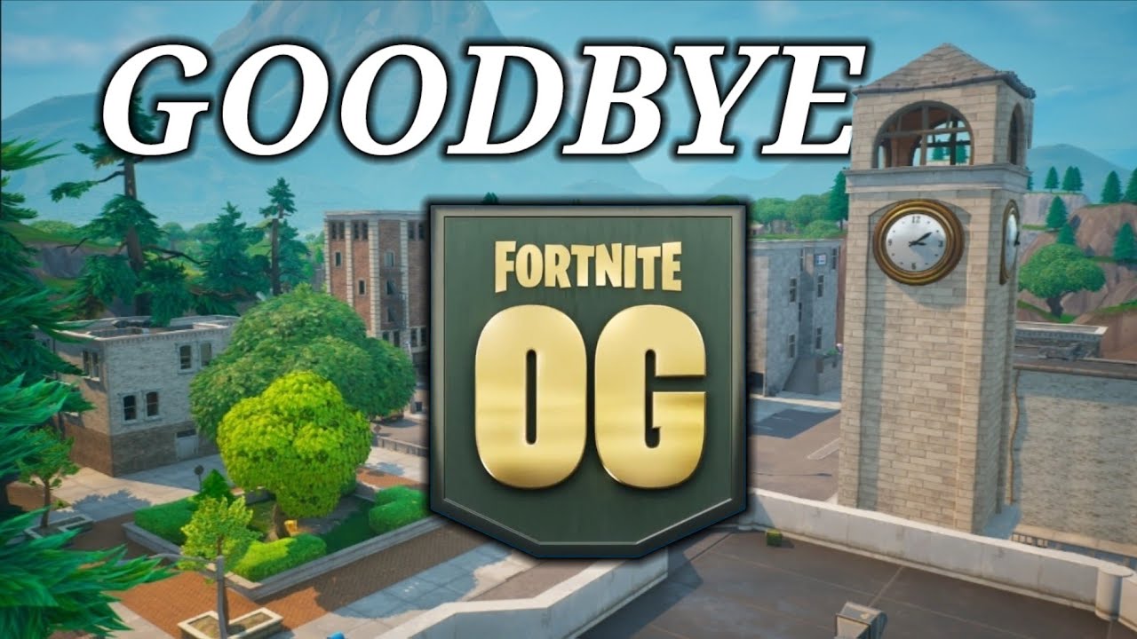 Goodbye OG Fortnite... [Fortnite: Funny Moments] - YouTube