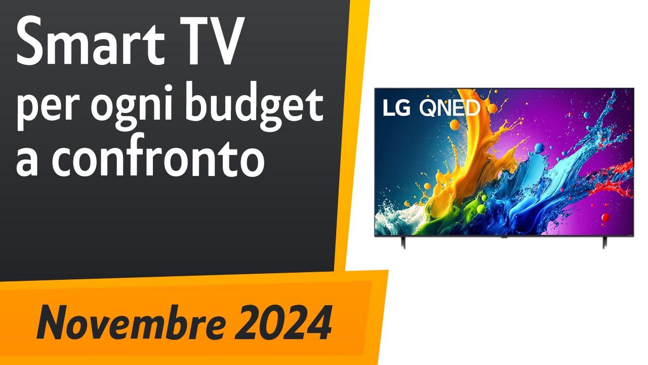 Novembre 2024: Televisori – Top 6 Smart TV per ogni budget a confronto ...