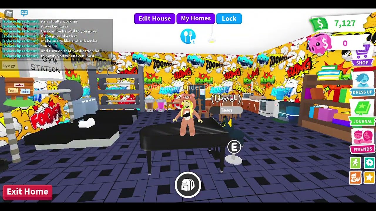 How To Do The PlayGround Task In Your House In Roblox Adopt Me!! - YouTube