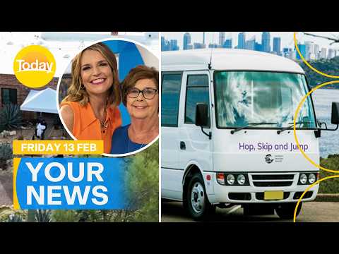 Your News | Missing TV host’s mum latest; Bikini-wearers banned from bus | Today Show Australia