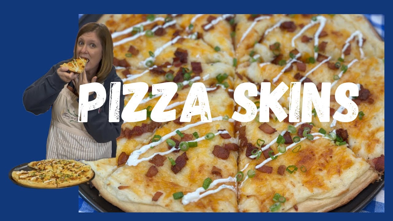 Pizza Skins #pizza #pizzarecipe #pizzalover - YouTube