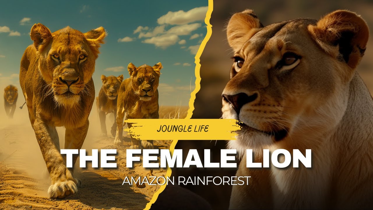 Life of a Lioness The Queen of the Jungle | Wildlife Documentary - YouTube