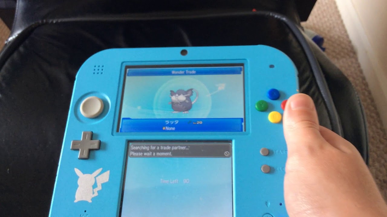 Pokemon wonder trading - YouTube