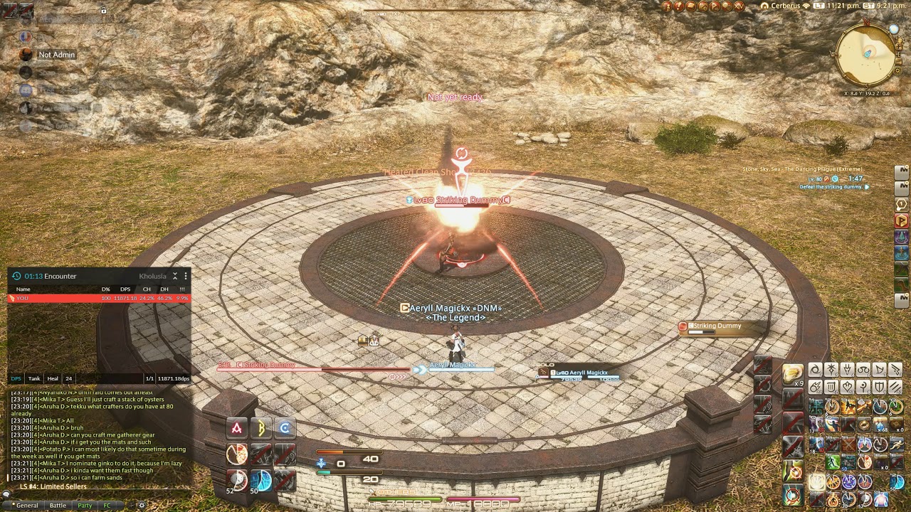 FFXIV:ShB 5.0 MCH Rotation Expirement | 11.178 DPS - YouTube