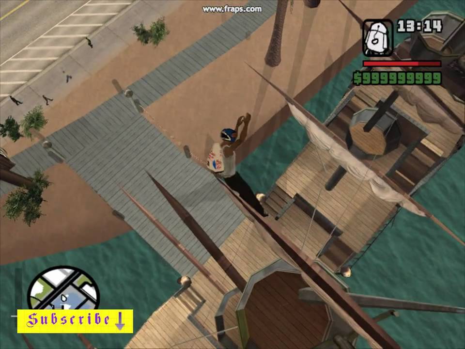 GTA Sa best Basejump with sideflip mod - YouTube