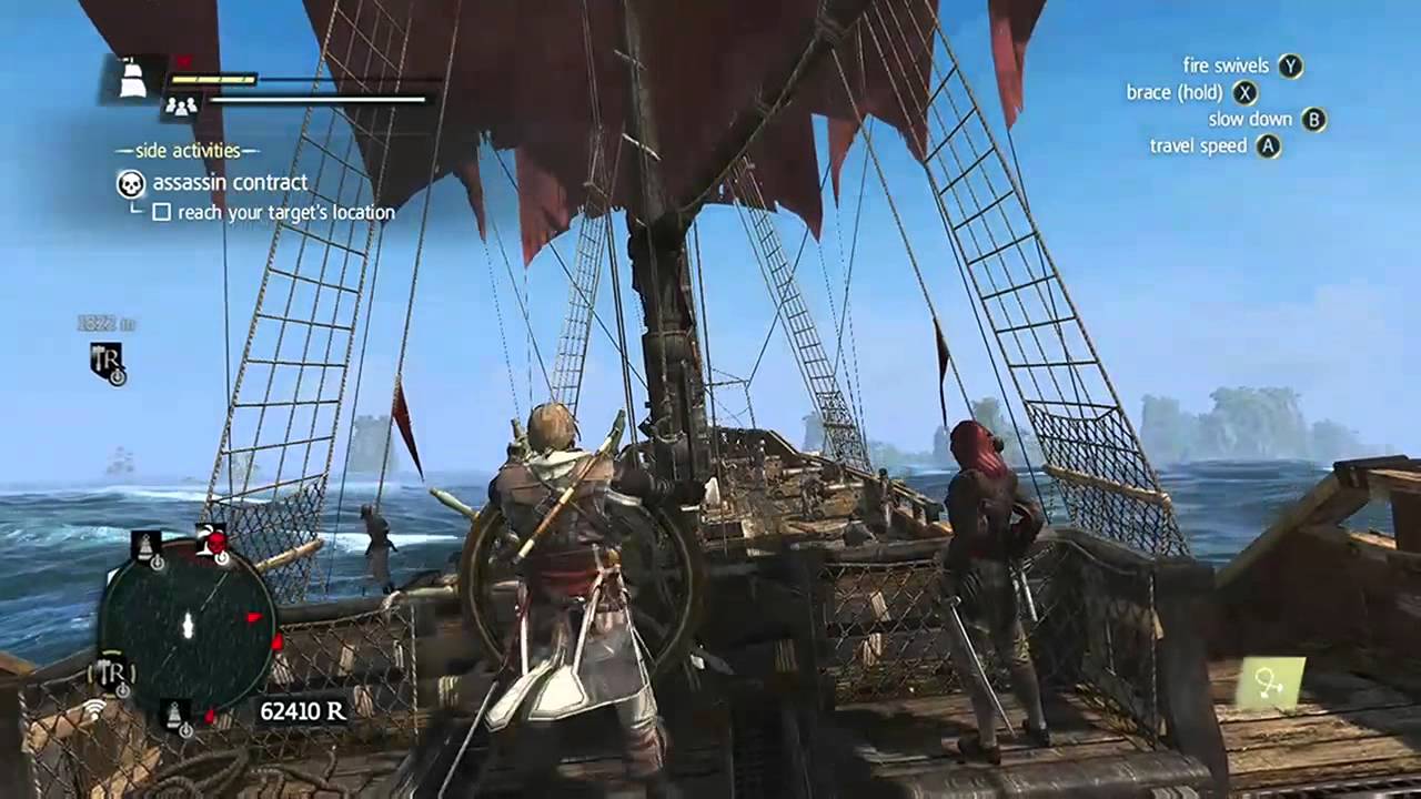 Drunken Sailor: AC4 Crew Shanty [Xbox One Gameplay] - YouTube