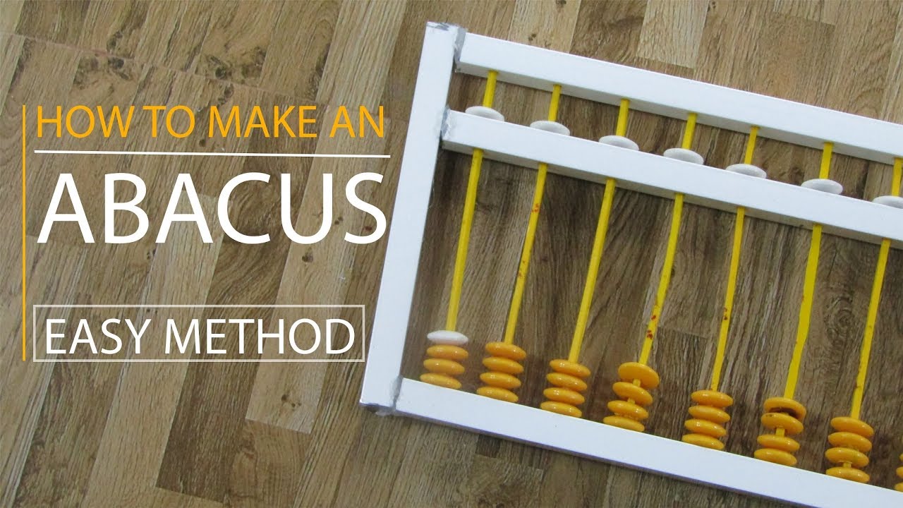 How To Make An Abacus YouTube How To Make An Abacus YouTube