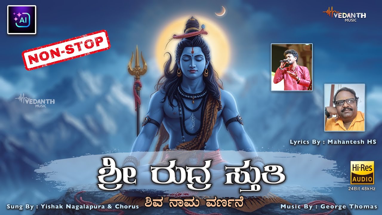 Sri Rudra Stuti || Most Powerful Mantra of Lord Shiva || Vedanth Music ...