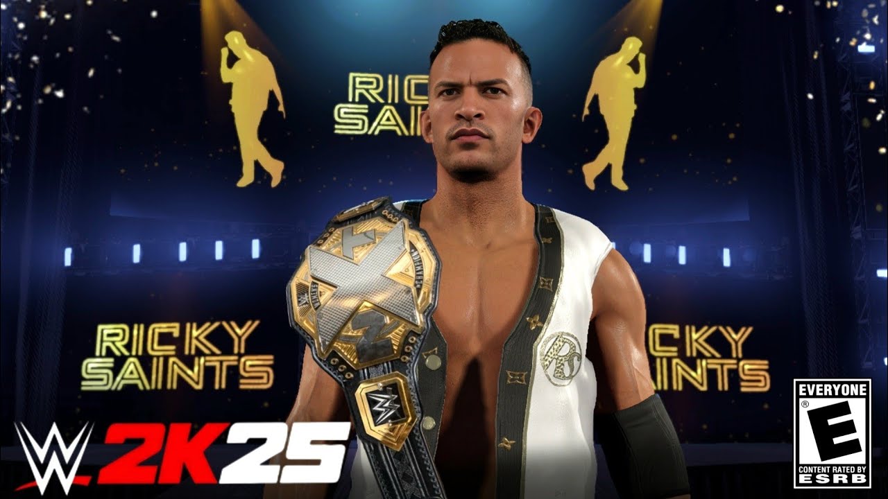 WWE2K25 Ricky Saints Full NXT Entrance w/Theme & Graphics Pack | New ...