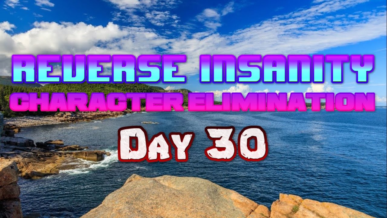 Reverse Insanity Character Elimination 30: Surprise Math Competition ...