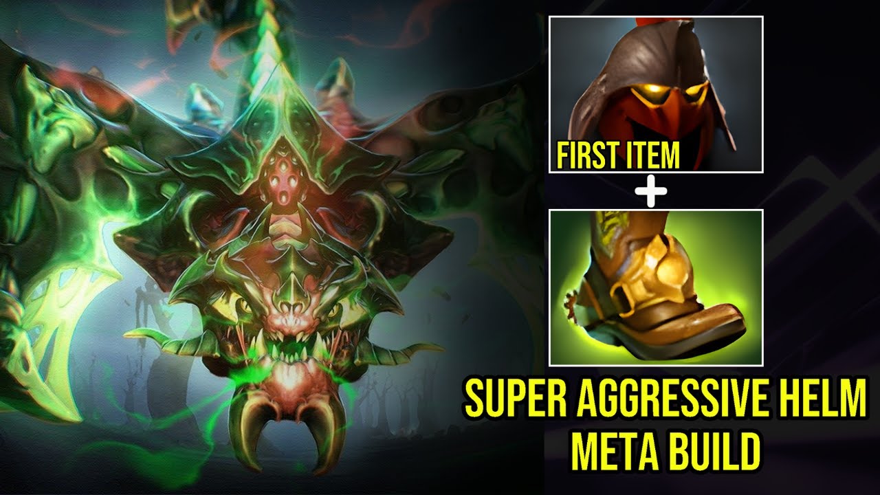 Viper Super Aggressive Offlane - Helm Of Dominator Build! | Dota 2 Pro ...