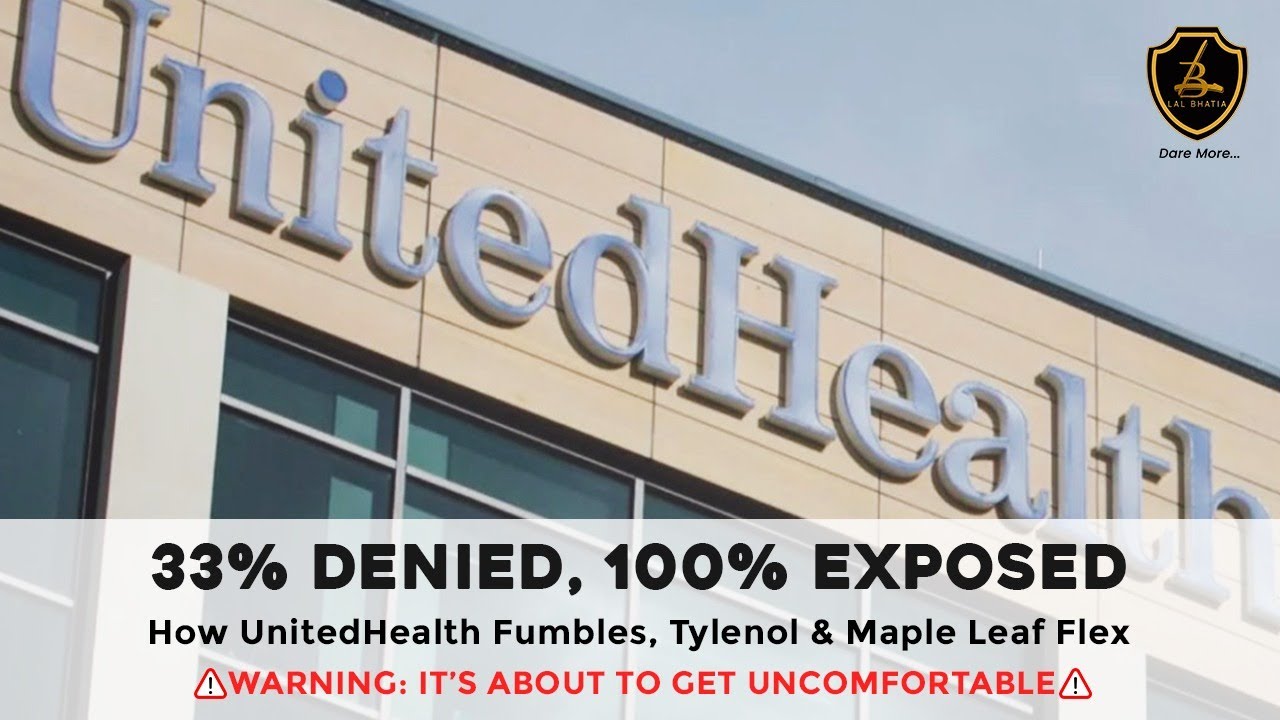 33% denied, 100% Exposed | UnitedHealthcare’s Crisis Fail – Lessons ...